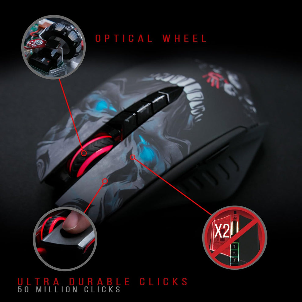 BLOODY R80 WIRELESS GAMING MOUSE – Alarabiya Computer