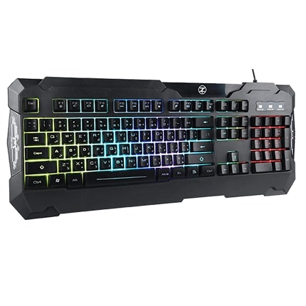 Techno Zone E9 Gaming Membrane Keyboard – Alarabiya Computer
