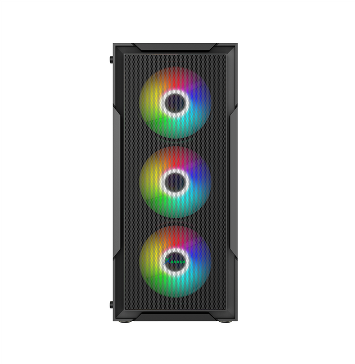Xander Hulk Black 4 Argb Fans Mid Tower Case With Psu 600W 80+ White ...