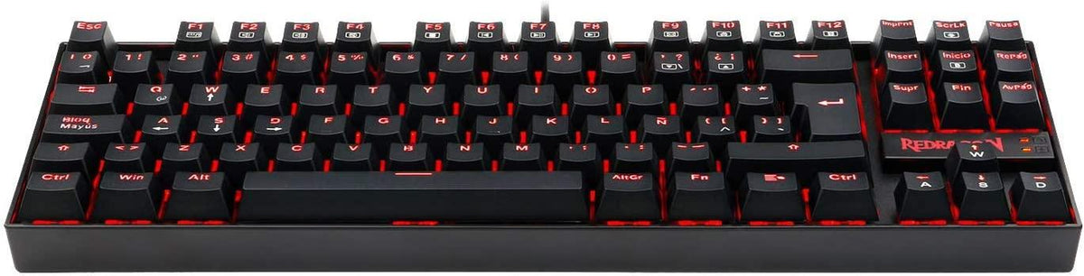 Redragon K552 KUMARA RED LED: Compact Gaming Keyboard – Alarabiya Computer